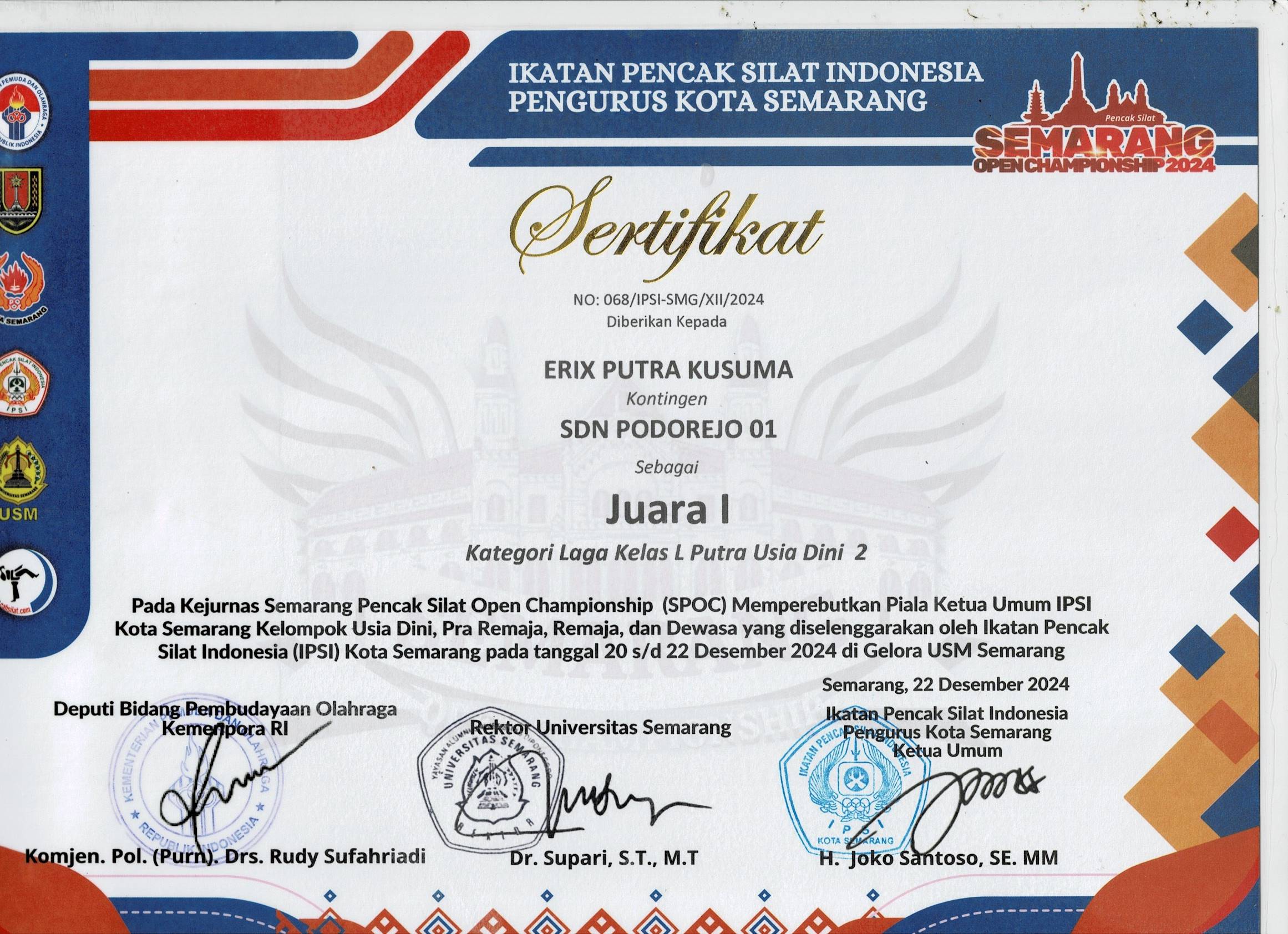 SANG JUARA - KOTA SEMARANG